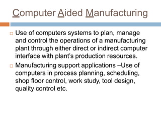 Intro cad cam | PPTX