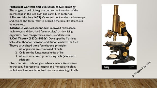 Introduction to cell biology_Biology of Cells | PPTX