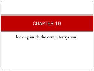 information processing by peter nothon chapter 1B | PPT