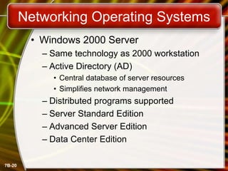 Intro Ch 07B.ppt | Operating Systems | Computer Software and Applications