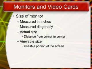 Intro chapter 03_a Monitors and video cards | PPT