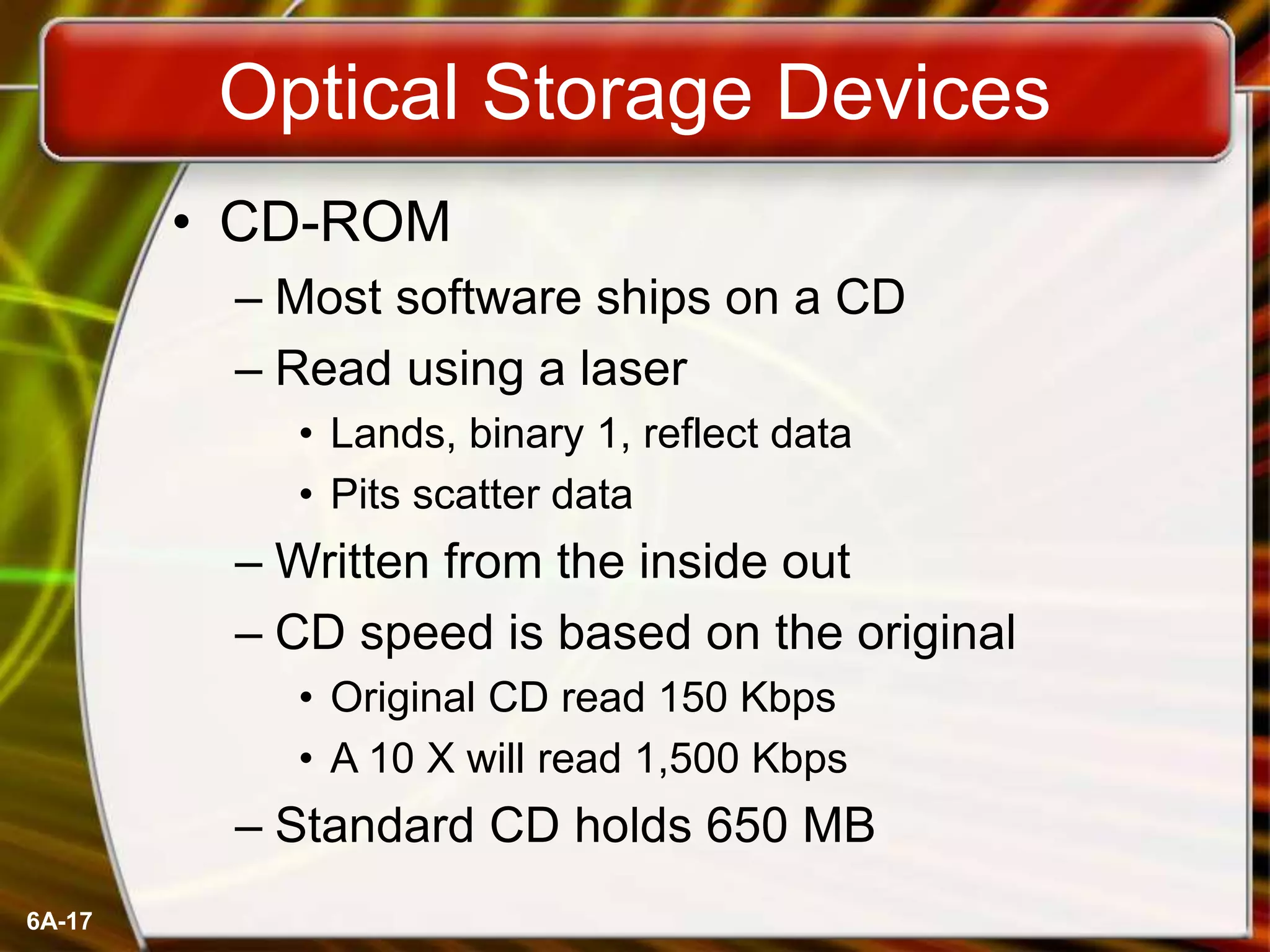 Intro chapter 05_a Types of storing devices | PPT