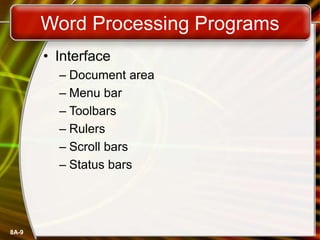 Intro chapter 10_a(1) Productivity software | PPT