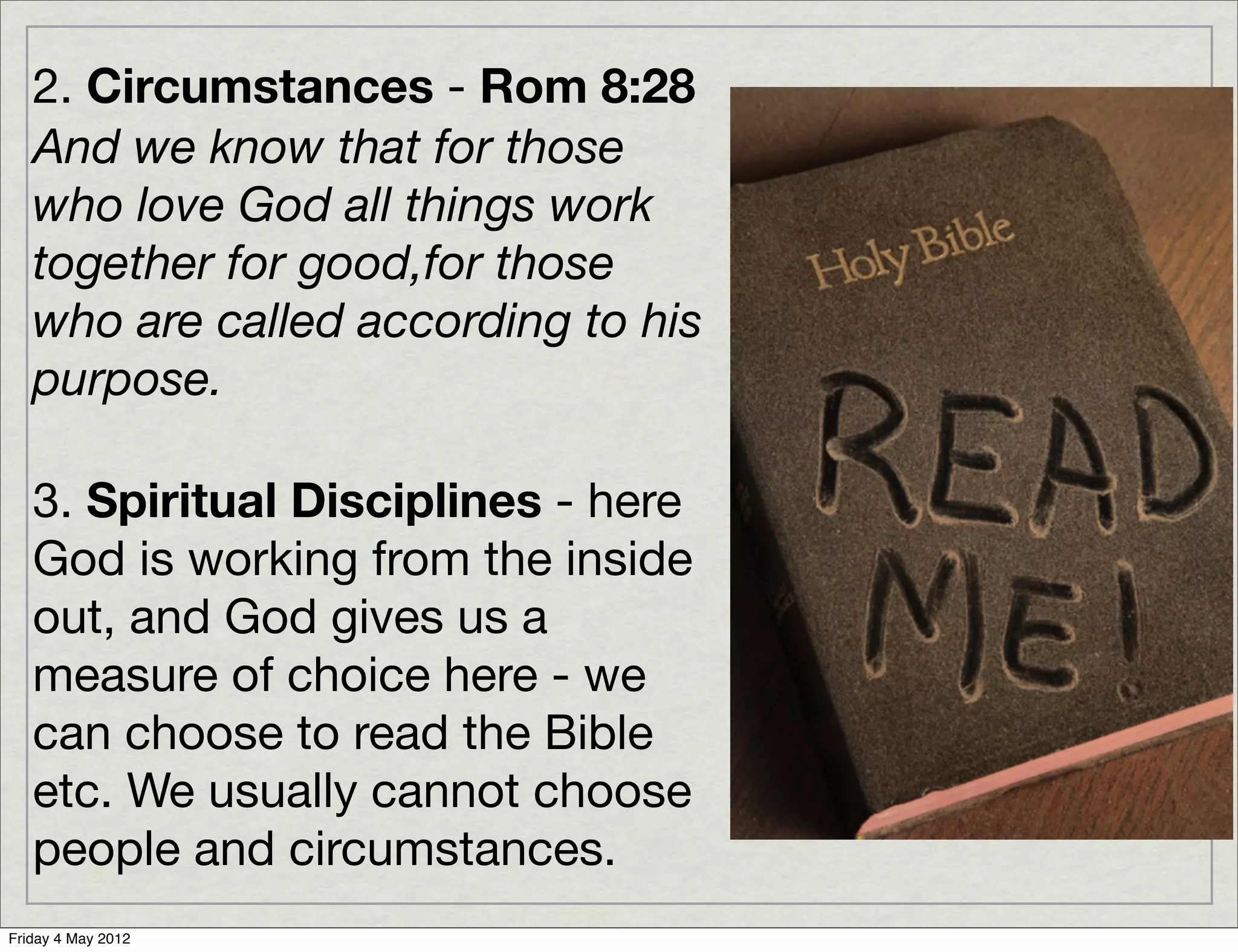 Donald Whitney, Spiritual Disciplines: Intro & chapter 1a | PDF
