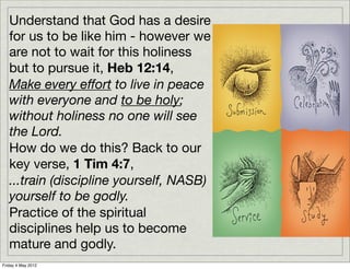 Donald Whitney, Spiritual Disciplines: Intro & chapter 1a | PDF