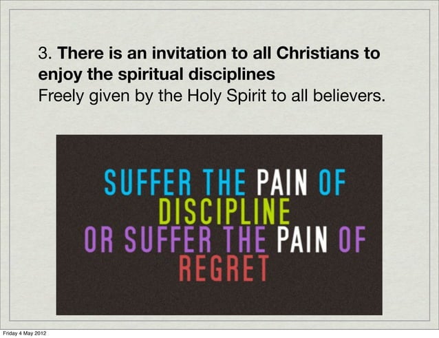 Donald Whitney, Spiritual Disciplines: Intro & chapter 1b | PDF