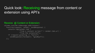 Intro chrome extensions | PPT