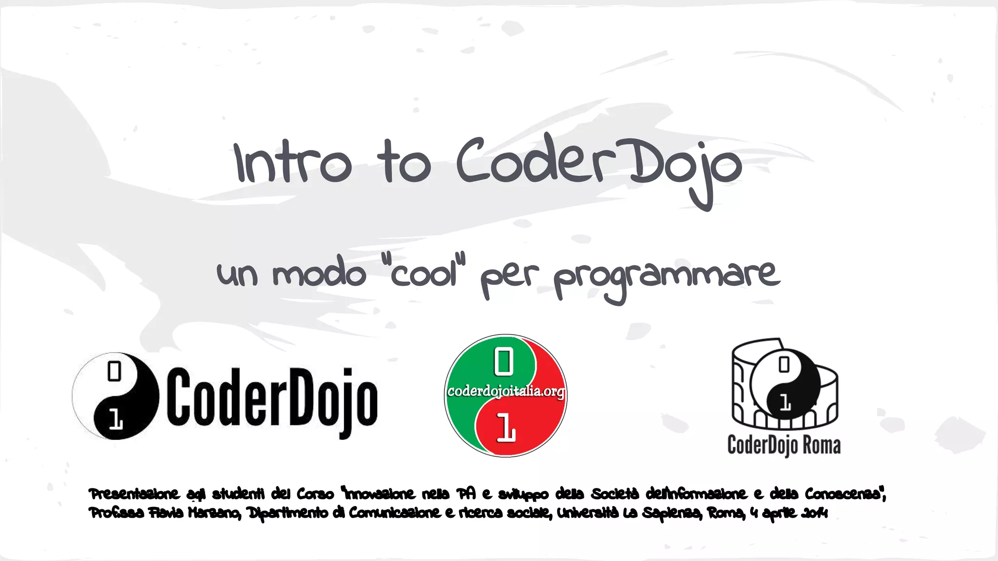 Introduzione a CoderDojo | PPT