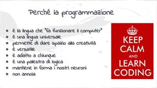 Introduzione a CoderDojo | PPT