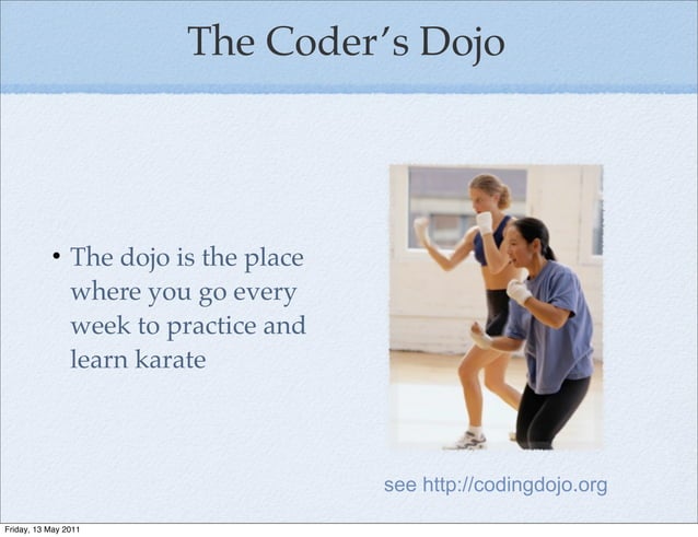 Teaching and Learning TDD in the Coding Dojo | PPT