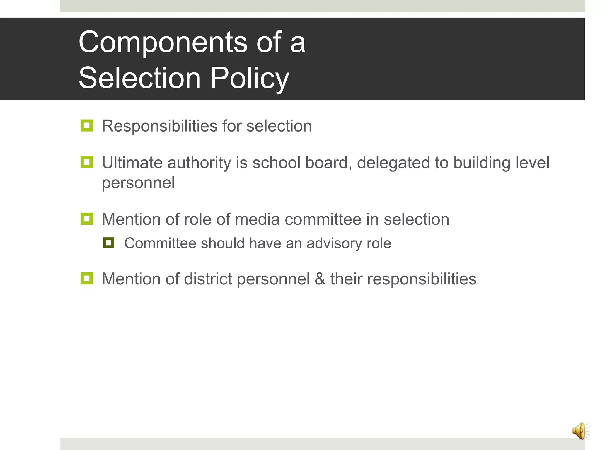 Introduction to Collection Development | PPTX