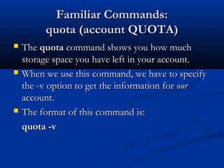 Intro commandline | PPT
