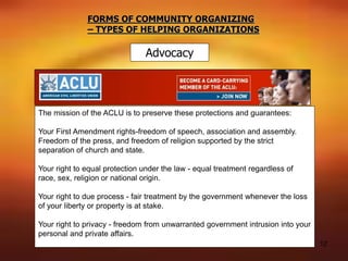Introduction to Direct Action Community Organizing | PPT
