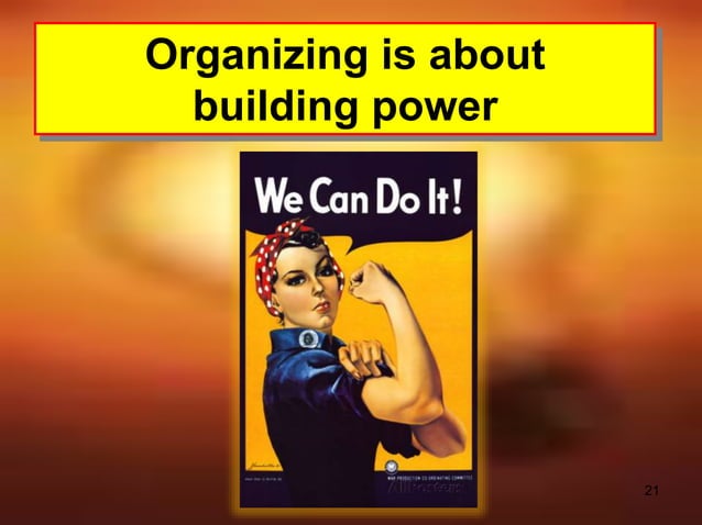 Introduction to Direct Action Community Organizing | PPT