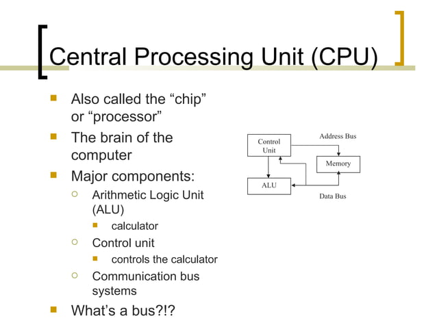 Introduction To Computer Architecture Ppt Data Storage And