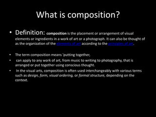 Intro composition Photography | PPT