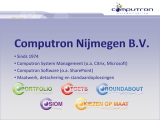 Computron Toets | PDF