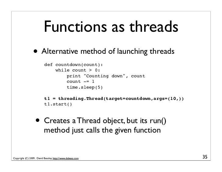 An Introduction To Python Concurrency