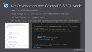 Introduction to CosmosDB - Azure Bootcamp 2018 | PPTX