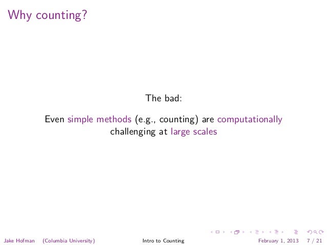 Computational Social Science, Lecture 02: An Introduction to Counting