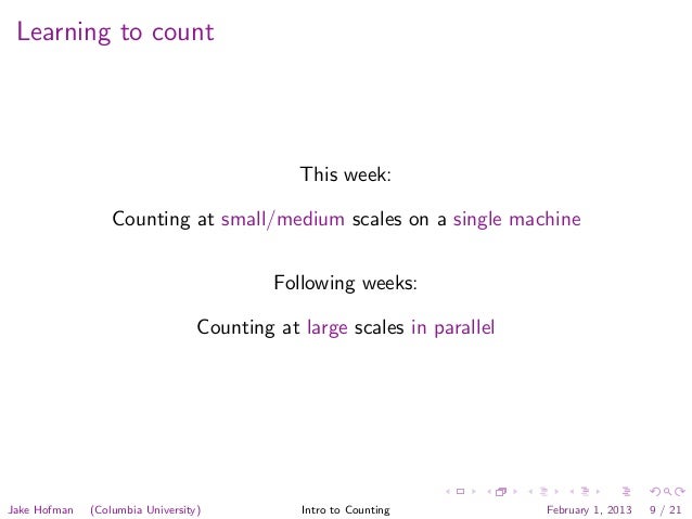 Computational Social Science, Lecture 02: An Introduction to Counting