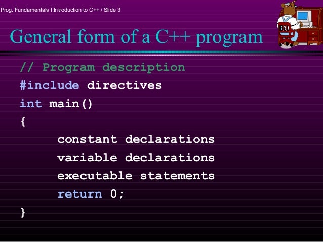Intro Cpp 