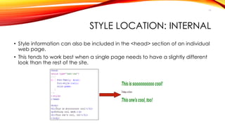 Introduction to cascade style sheets CSS.pdf