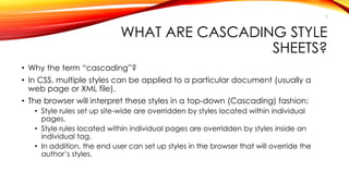 Introduction to cascade style sheets CSS.pdf