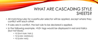 Introduction to cascade style sheets CSS.pdf