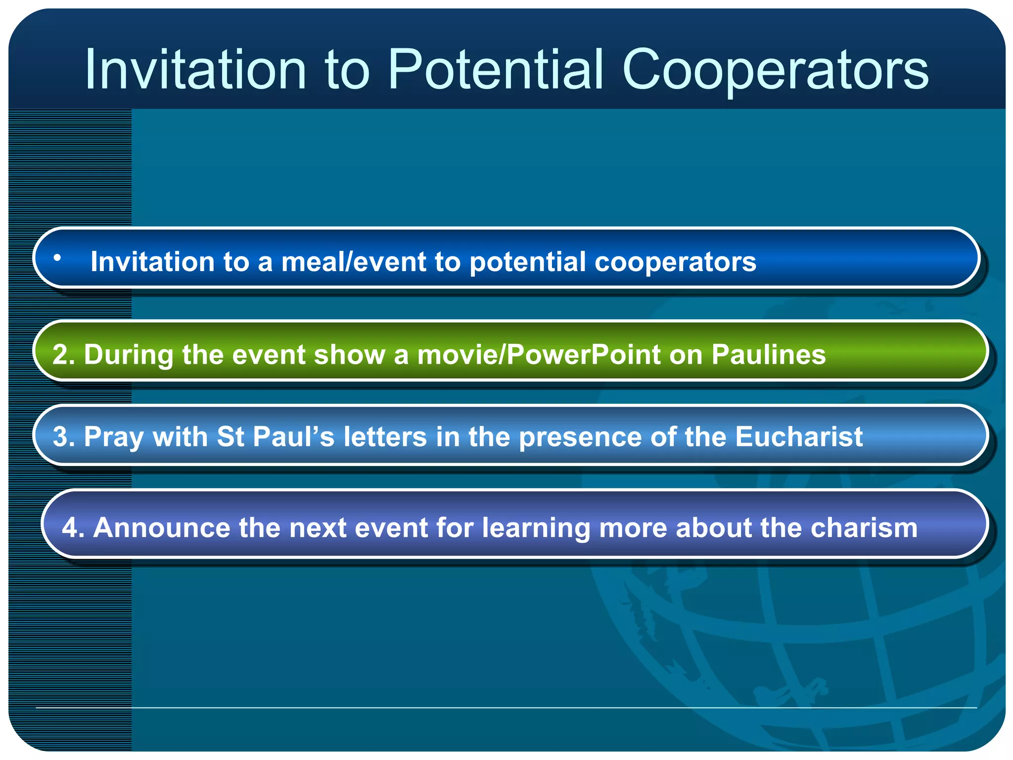 Introduction to the Pauline Charism | PPT