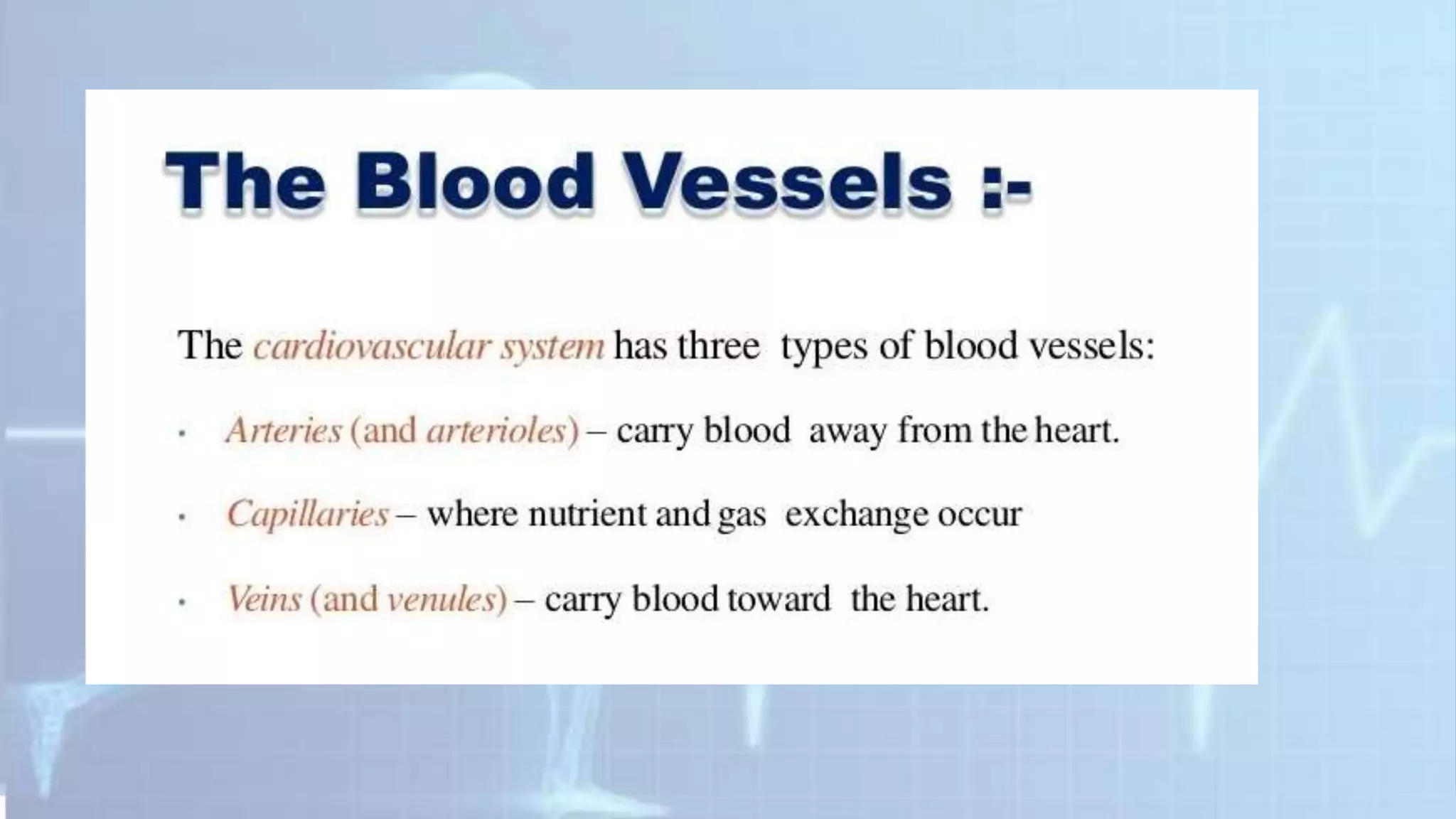 INTRODUCTION TO CARDIO VASCULAR SYSTEM:- ANATOMY OF HEART AND BLOOD ...