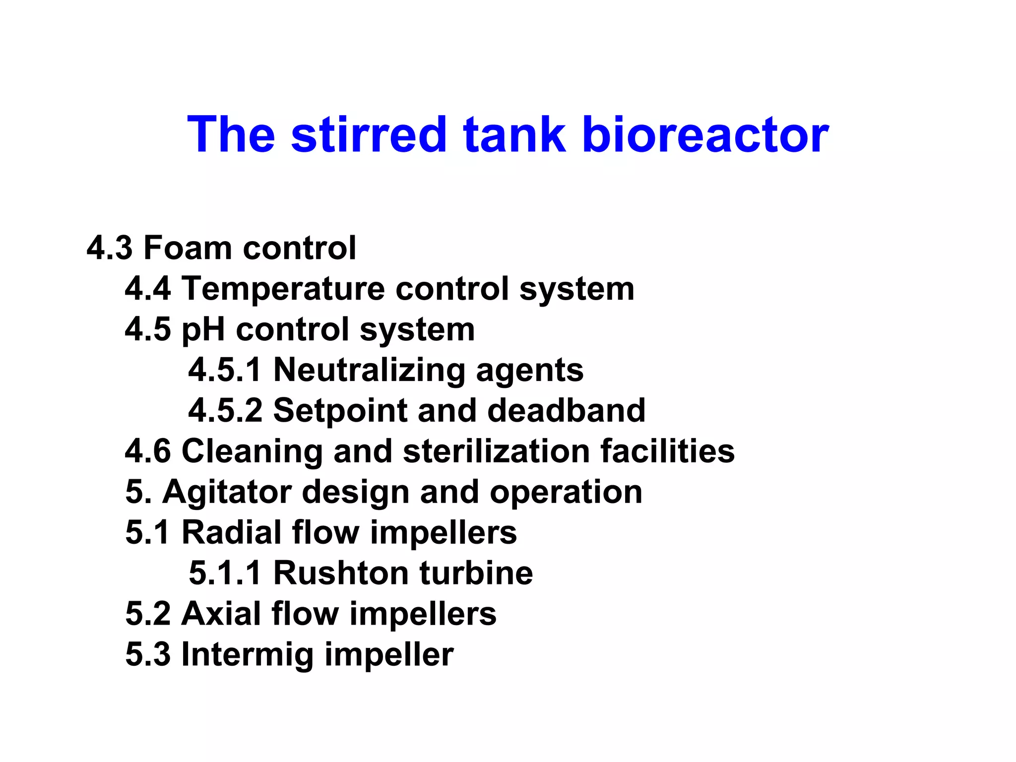 Stirred tank bioreactor | PPT