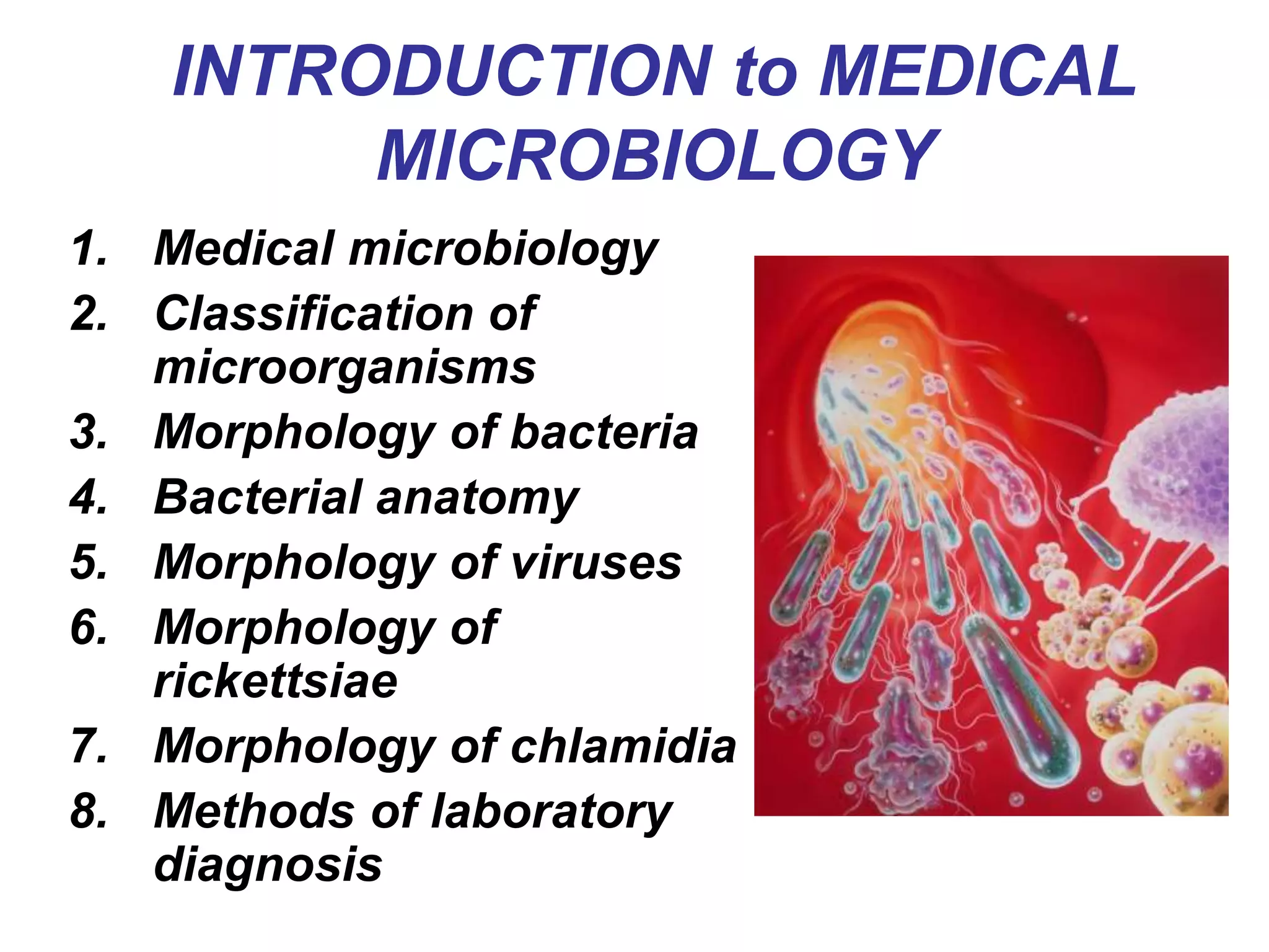 Introduction. medical microbiology 1 | PPTX