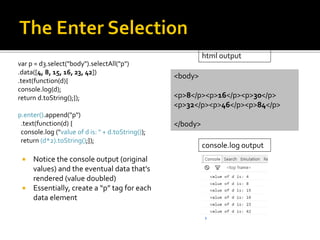 Introduction to d3js (and SVG) | PPT
