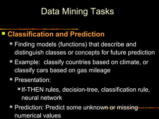 Intro data mining lingkup | PPT