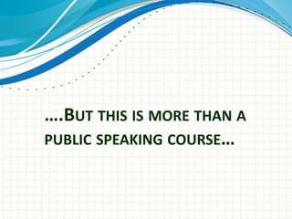 Introdction to course | PPTX | Undergraduate Education | College Education