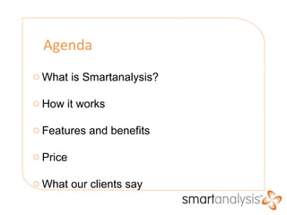 Introduction to Smartanalysis - Compliance made easy | PPT | Internet ...