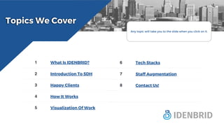 IT Staff Augmentation - IDENBRID INC. | PPT
