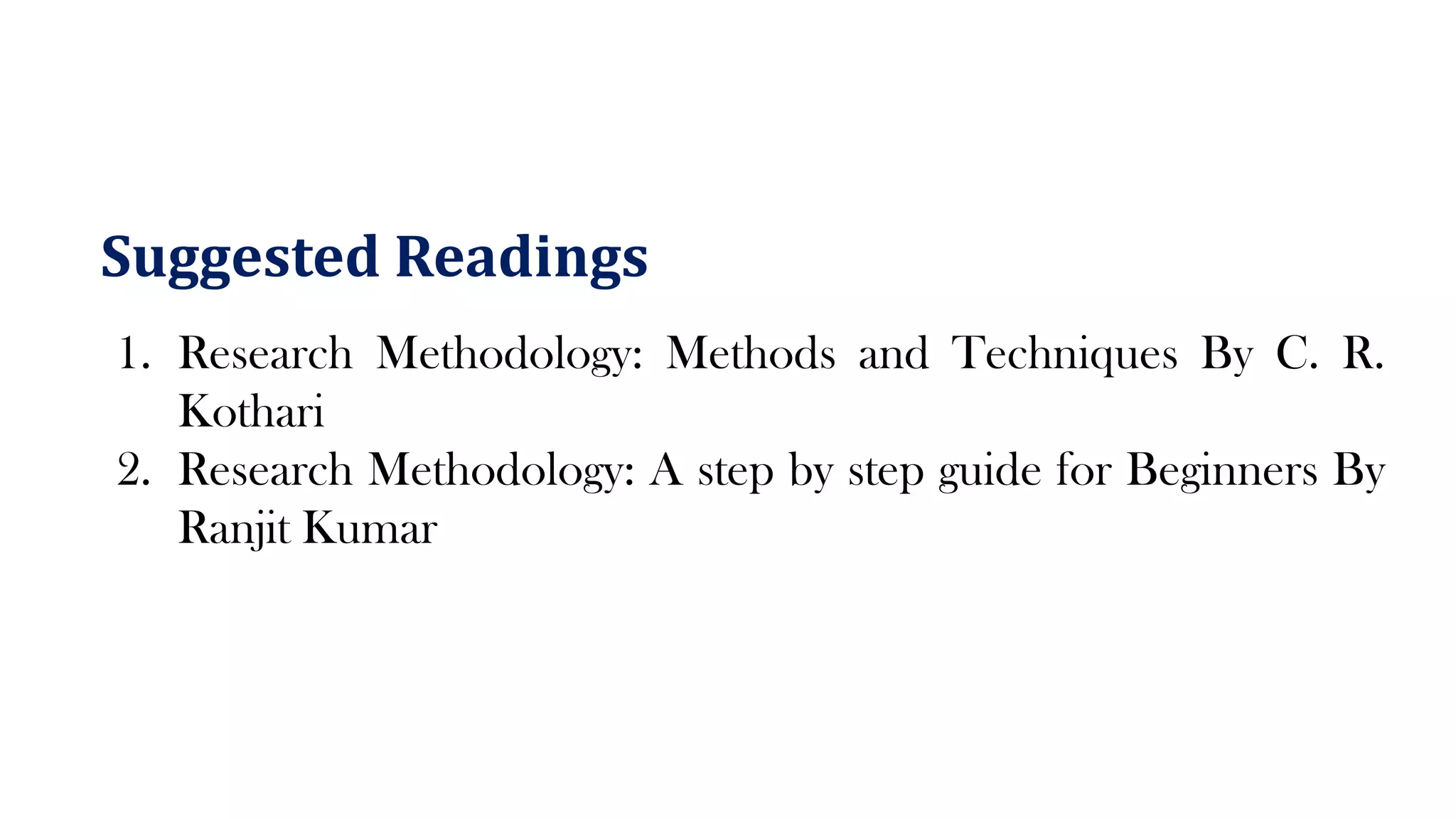 Introduction to research methodology | PDF