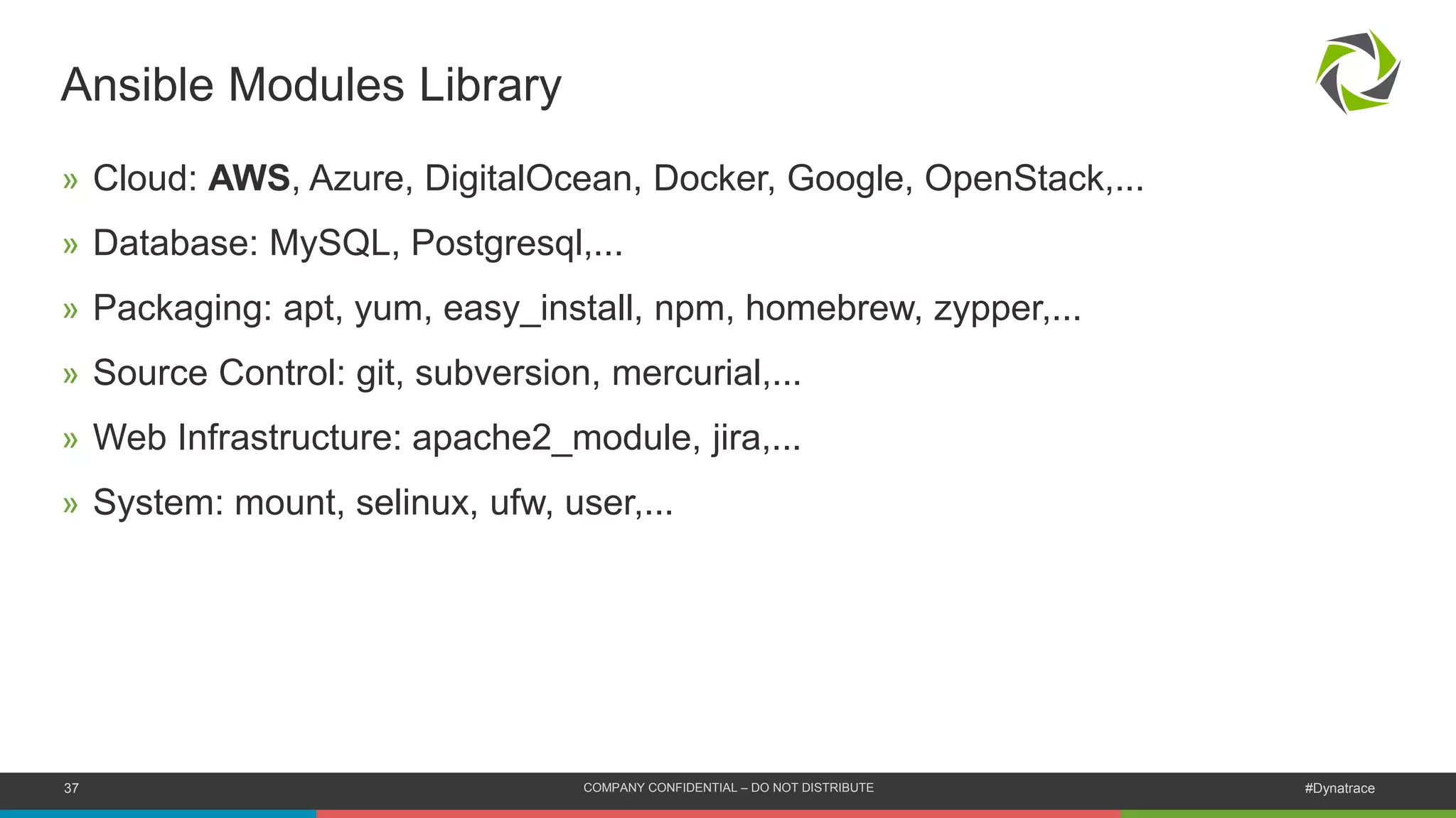 Introduction To Automated Deployments With Ansible Ppt