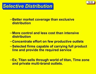 Introduction to Distribution as part of Marketing course | PPT