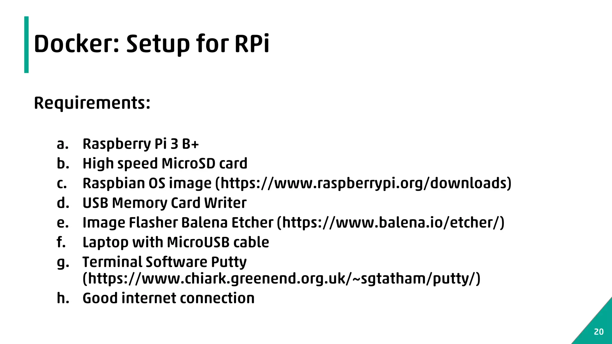 Docker for the Internet of Things (IoT): An Introduction | PPT