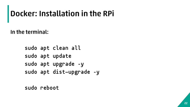 Docker for the Internet of Things (IoT): An Introduction | PPT