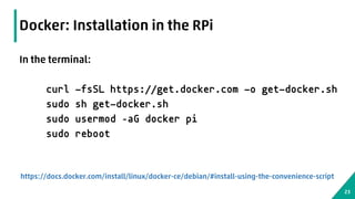 Docker for the Internet of Things (IoT): An Introduction | PPT