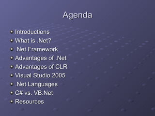 Intro dotnet | PPT