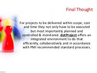 Introduction to dotProject | PPTX