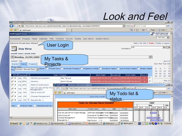 Introduction to dotProject | PPTX | Computing | Technology & Computing