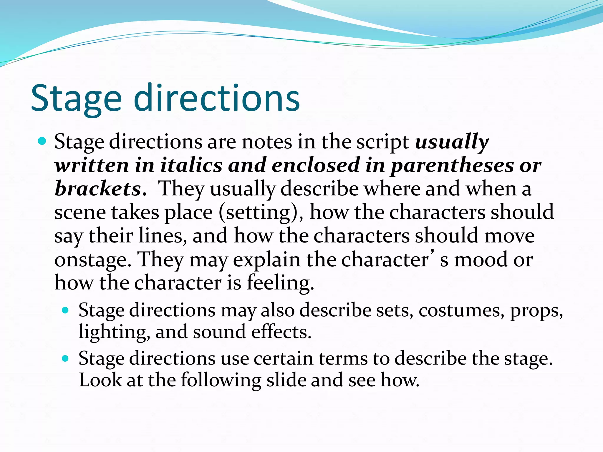Introduction to drama | PPT