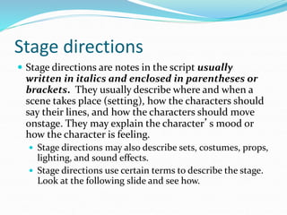 Introduction to drama | PPT