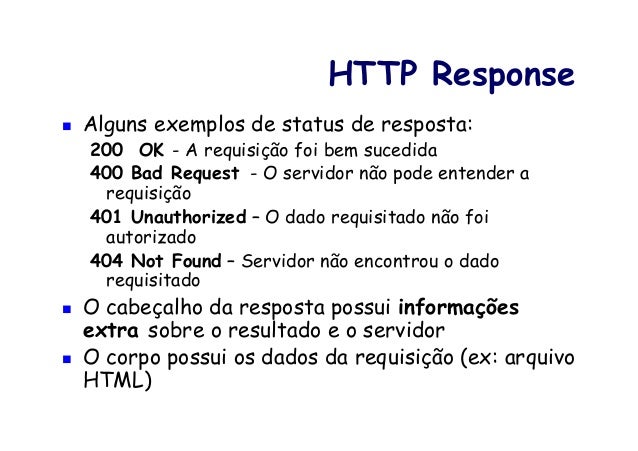 Introdução à Internet, Http e HTML